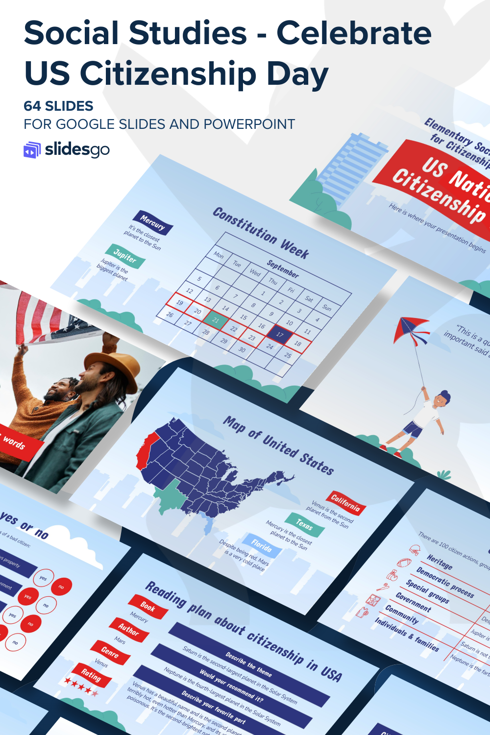 Elementary Social Studies Lessons for National Citizenship Day