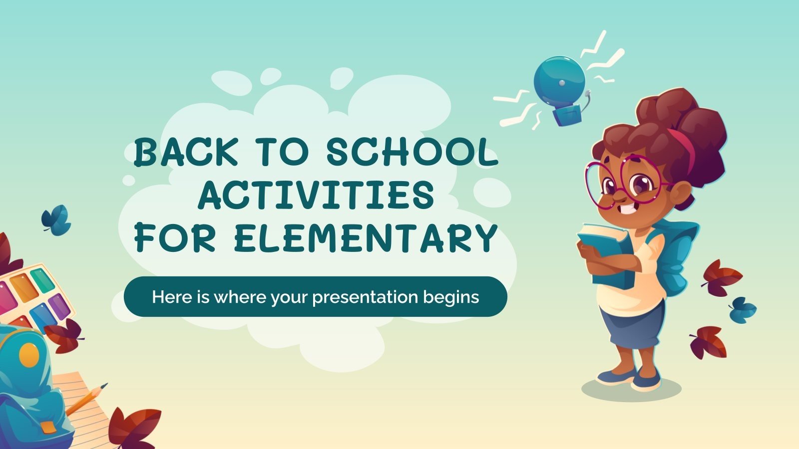 Free Back to School Google Slides themes and PPT templates