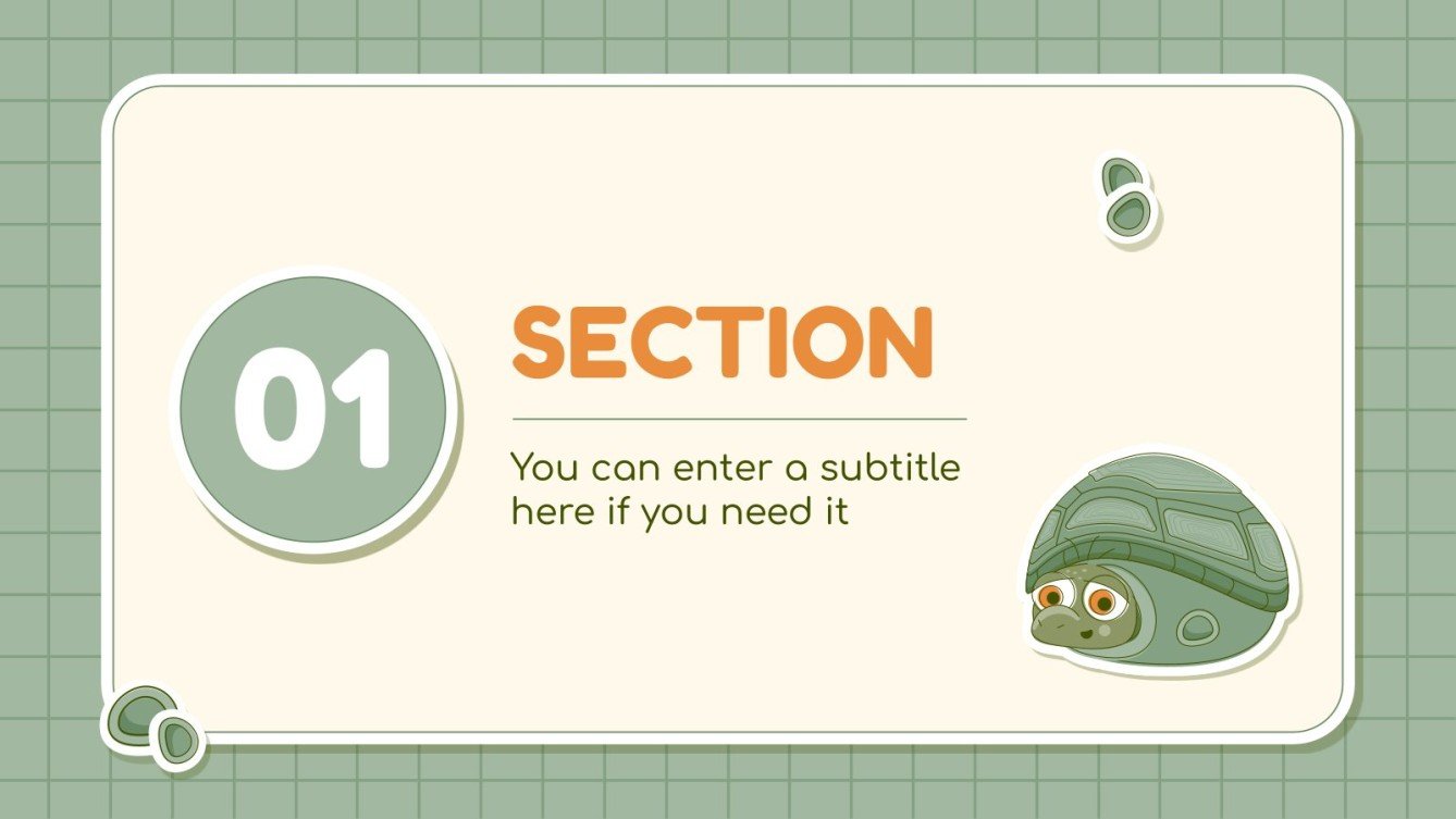 Happy Turtles Minitheme | Google Slides and PowerPoint
