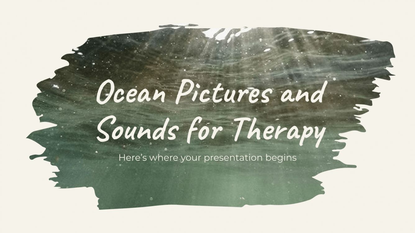Google Slides & PowerPoint templates about therapy