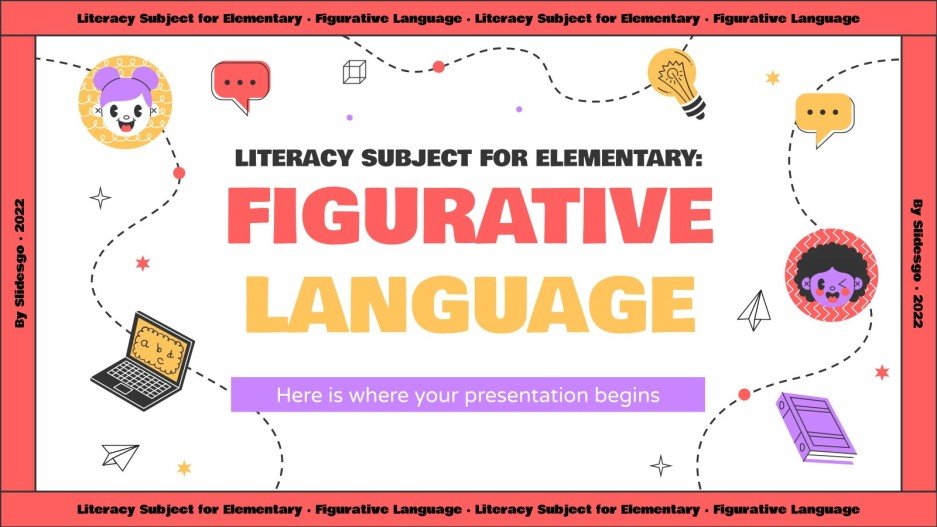 Elementary: Figurative Language | Google Slides and PPT