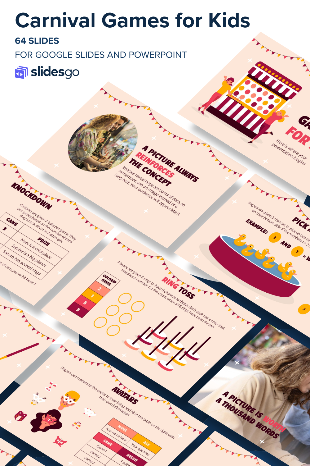 Carnival Games for Kids | Google Slides and PowerPoint