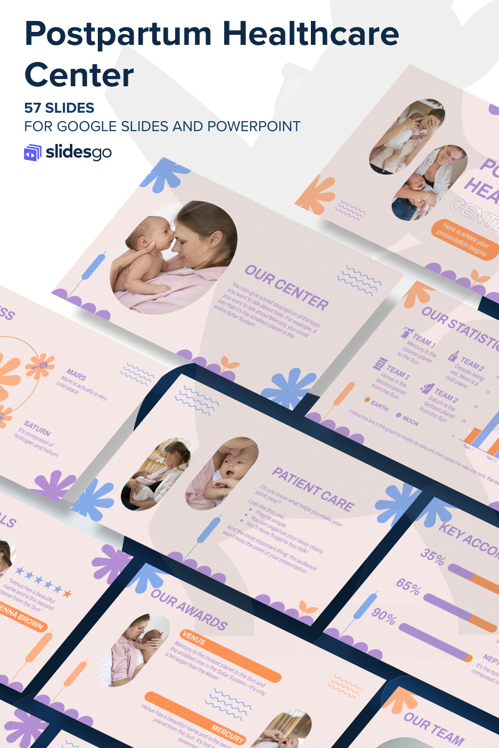 Postpartum Healthcare Center | Google Slides and PowerPoint