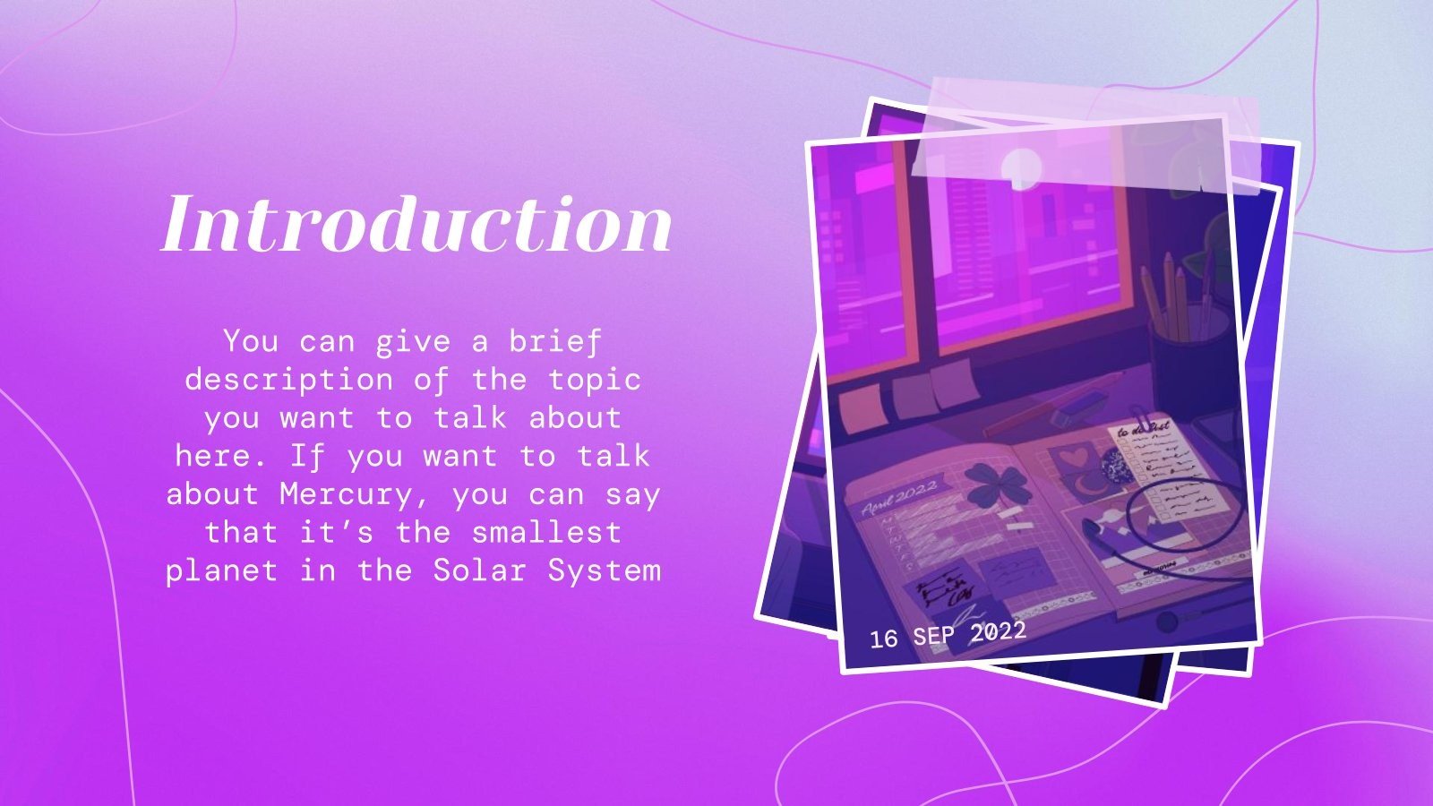 Night Loneliness with Lo-fi Style | Google Slides and PPT