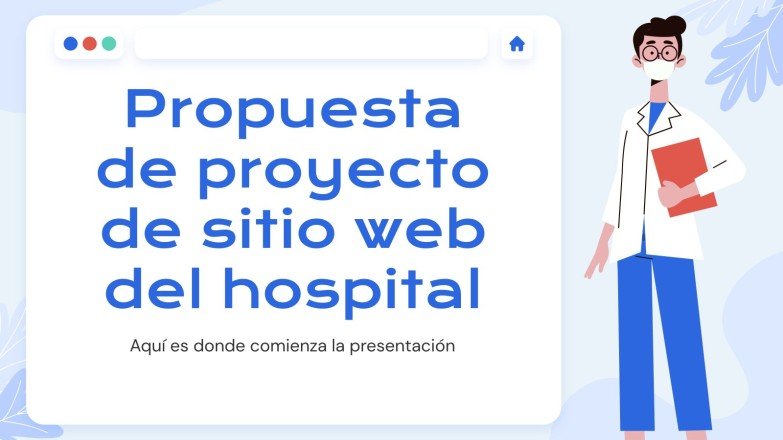 Hospital Website Project Proposal | Google Slides & PowerPoint
