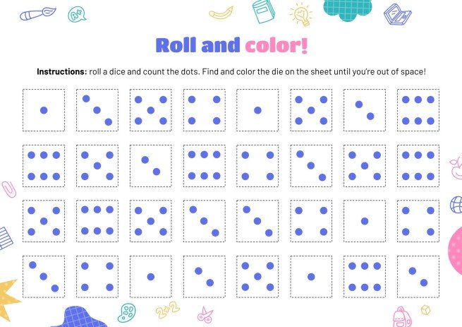 Printable Back to School Activities for Pre-K | Google Slides