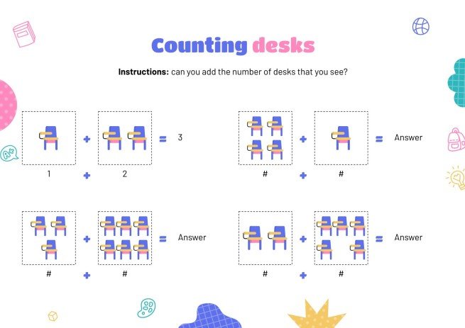 Printable Back to School Activities for Pre-K | Google Slides