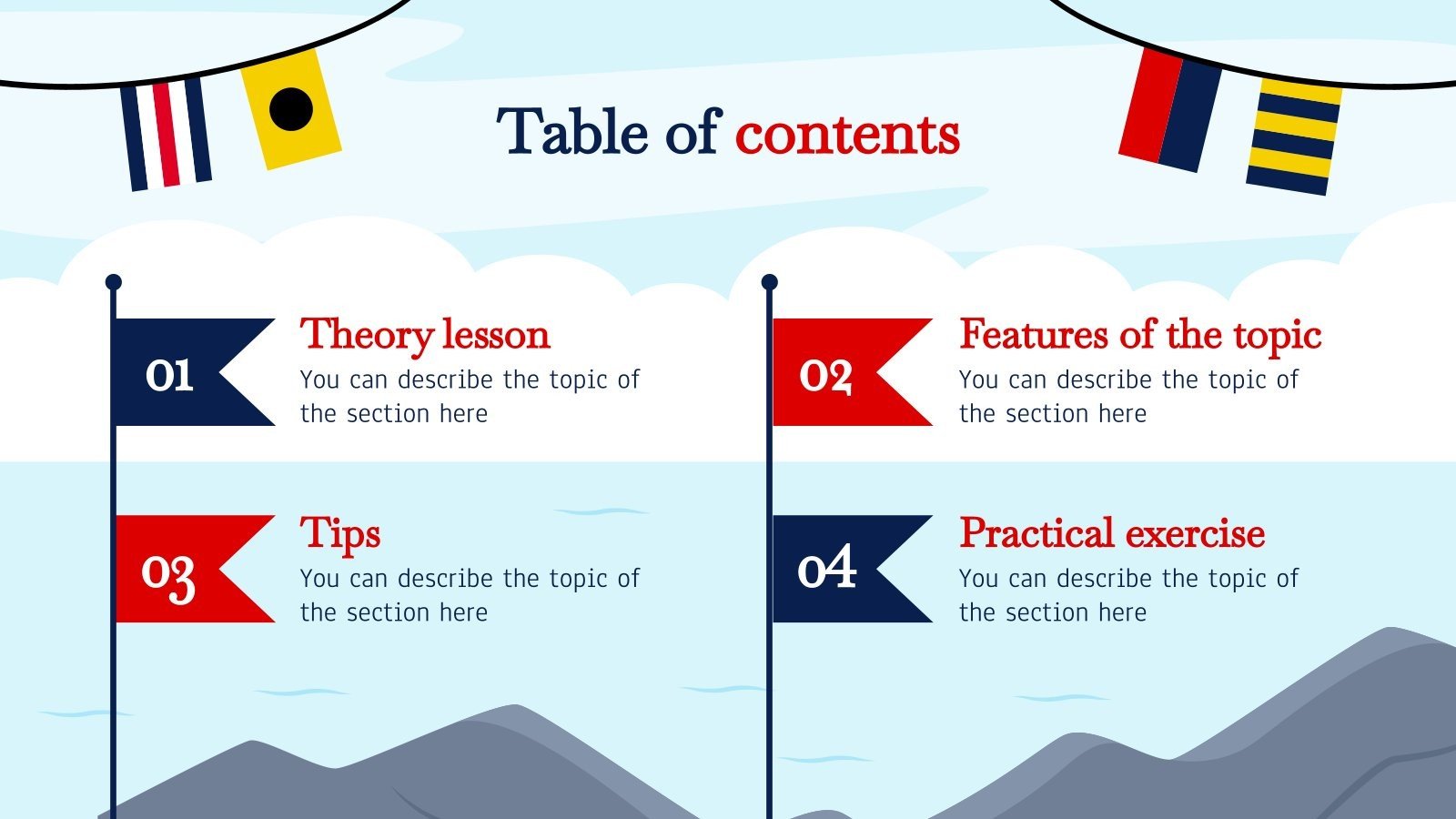 Nautical Flags Workshop | Google Slides and PowerPoint