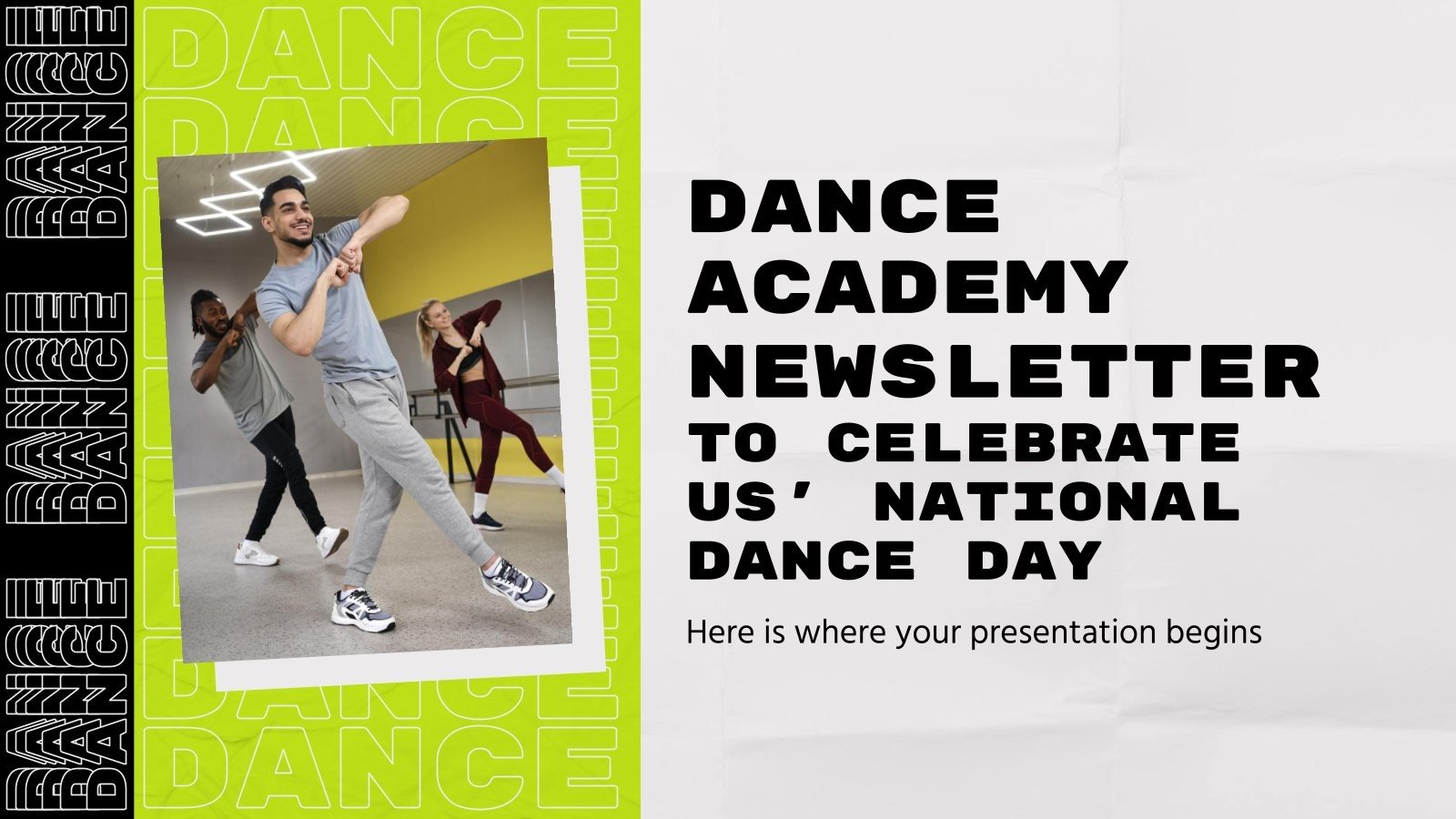 Free Dance Google Slides Themes & PowerPoint Templates