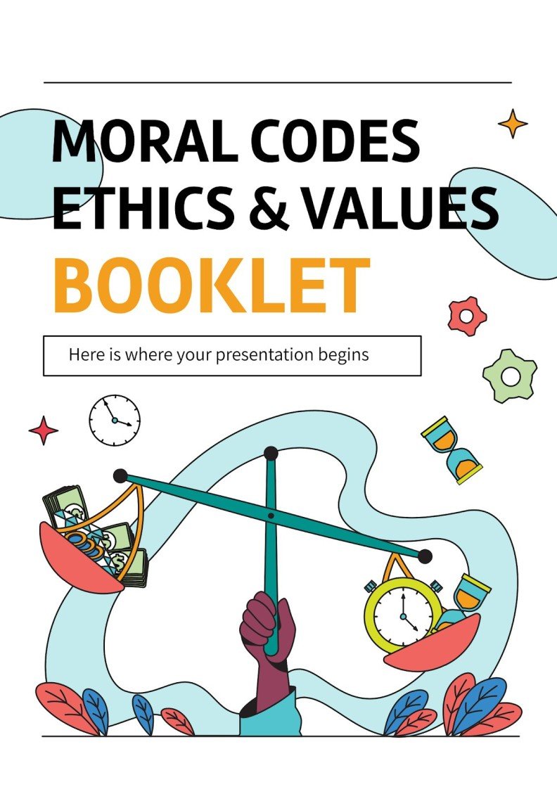 Moral Codes Ethics & Values Booklet | Google Slides & PPT