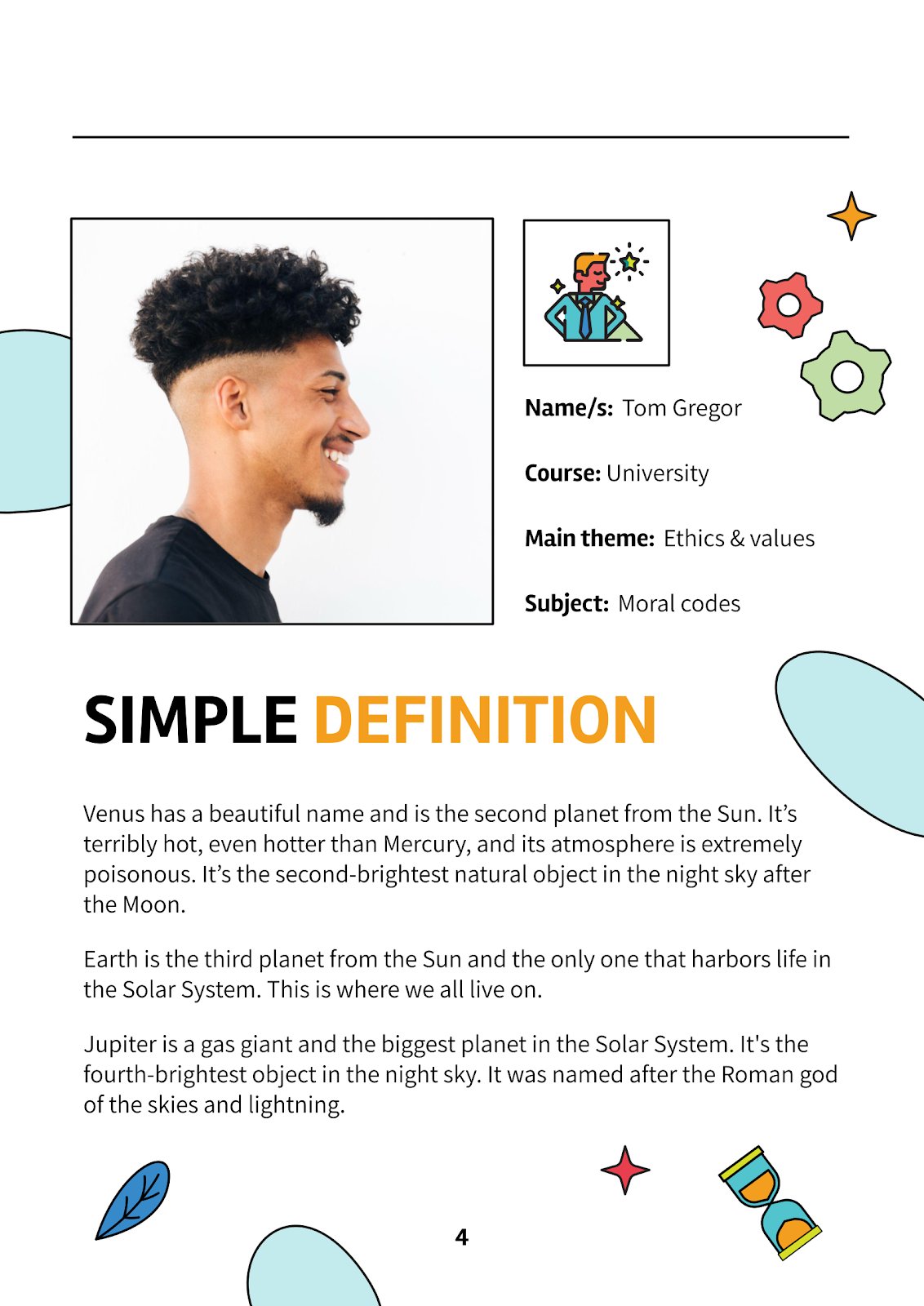 Moral Codes Ethics & Values Booklet | Google Slides & PPT