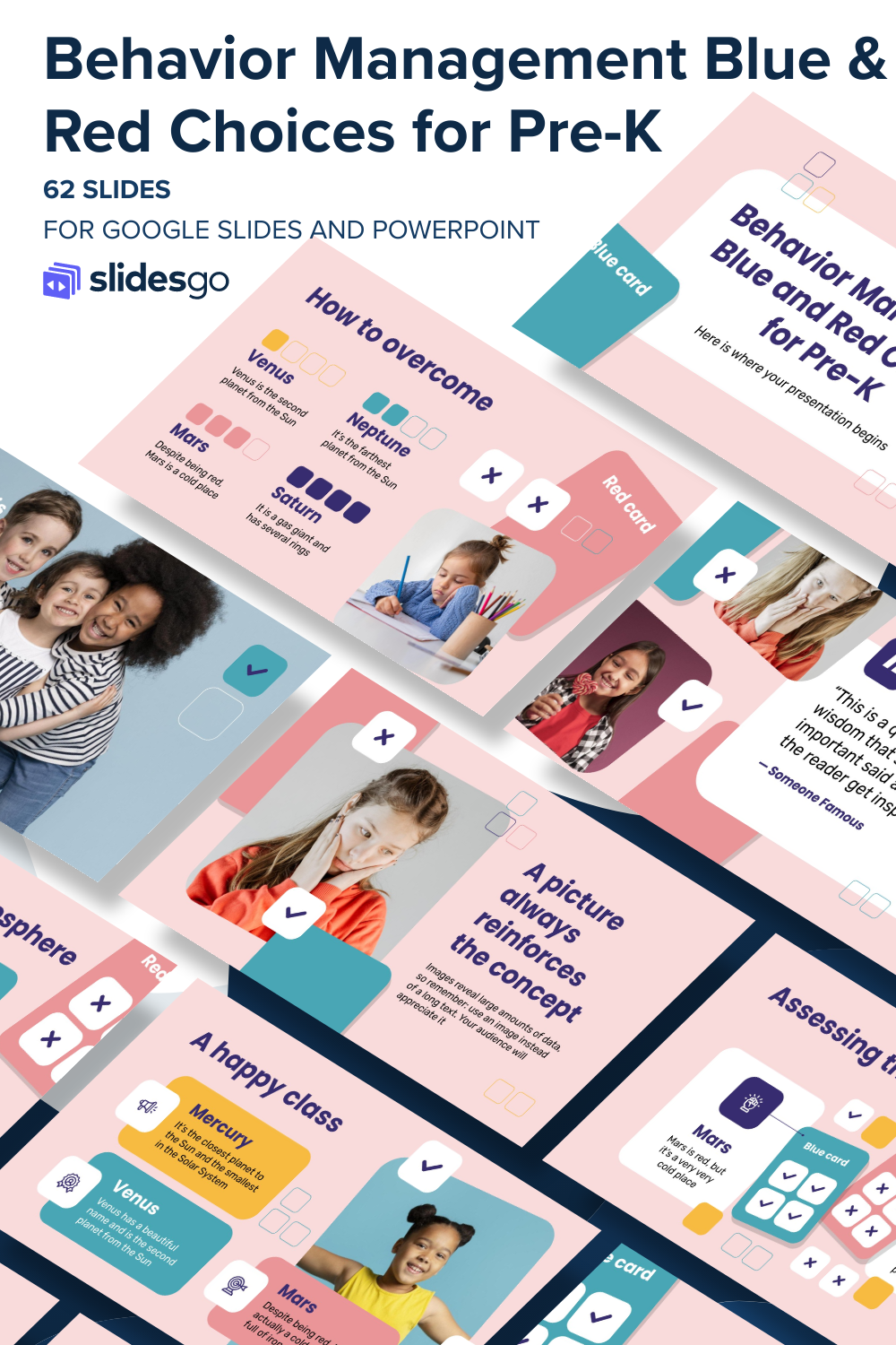 Behavior Management for Pre-K | Google Slides and PowerPoint