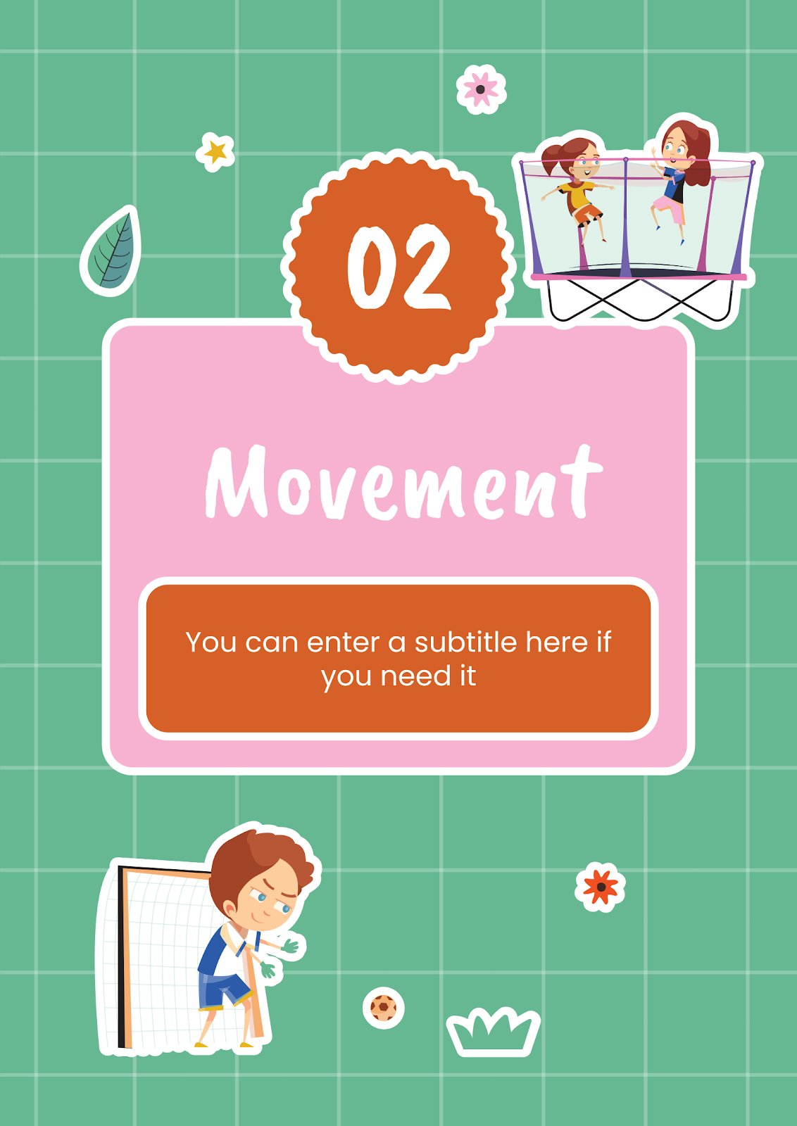 Physical Education & Drama Cards Elementary | Google Slides