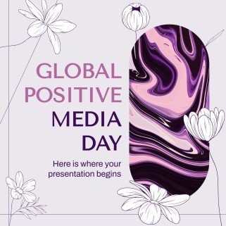 Global Positive Media Day | Google Slides & PowerPoint
