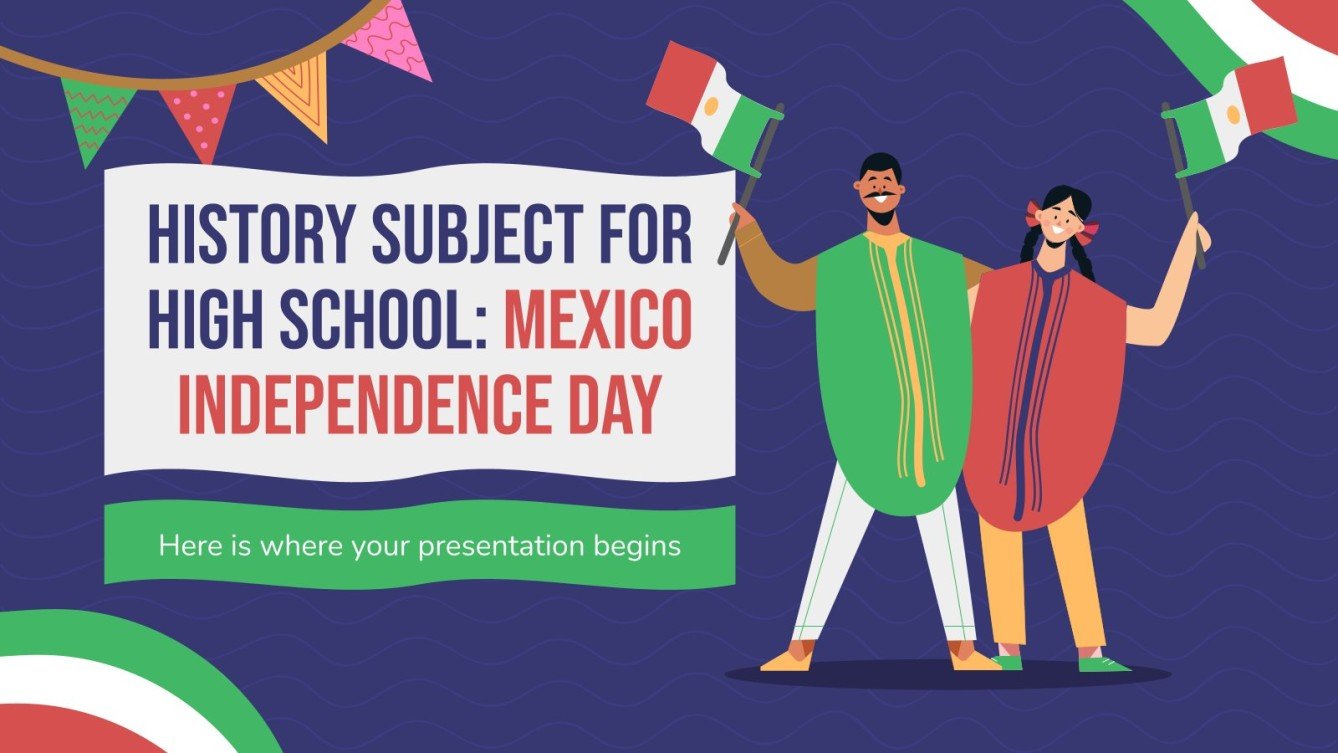 Plantillas gratis sobre México para Google Slides y PowerPoint