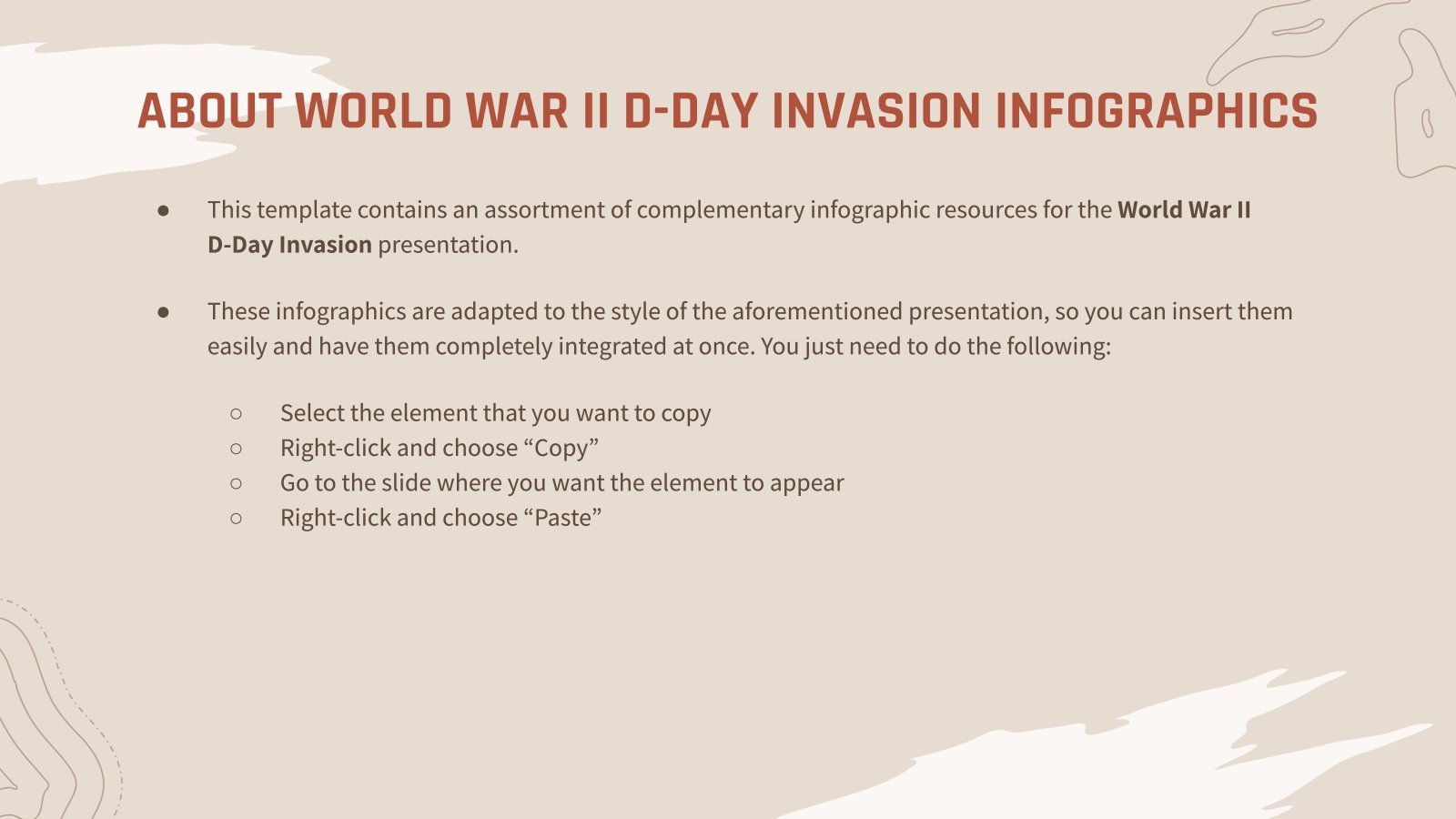 Infographies Seconde Guerre mondiale - Invasion du jour J