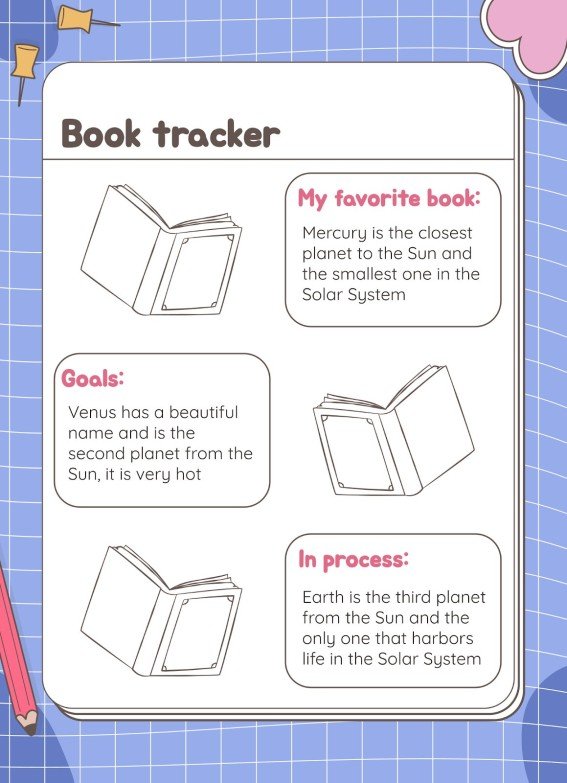 Reading Lists and Bookmarks for Printing | Google Slides & PPT