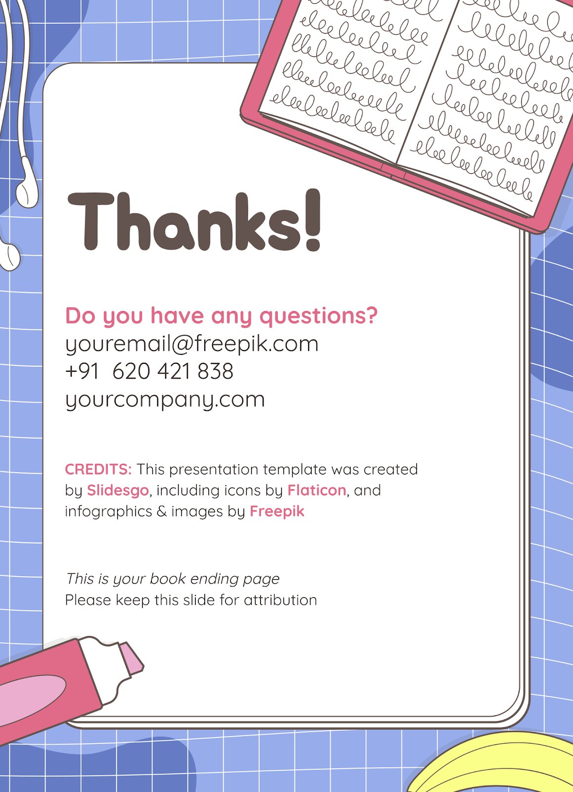 Reading Lists and Bookmarks for Printing | Google Slides & PPT