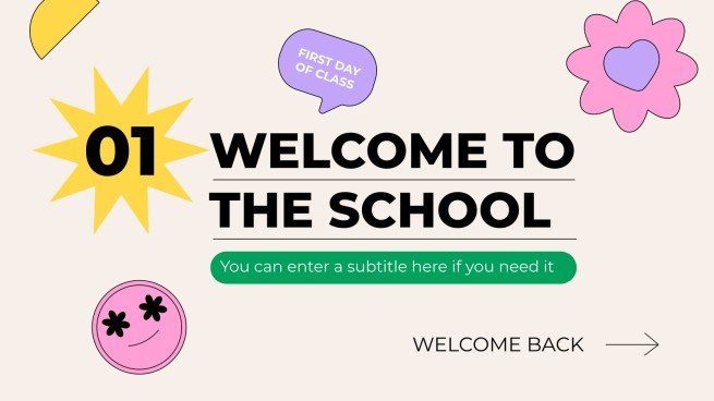 Actividades regreso a la escuela secundaria | Google Slides