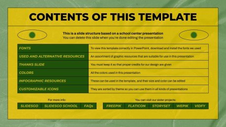 Jamaican School Center | Google Slides and PowerPoint