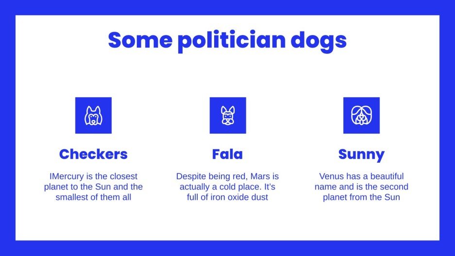 Dogs in Politics Day Minitheme | Google Slides and PowerPoint