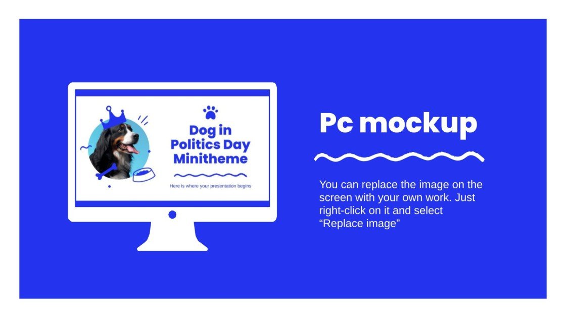 Dogs in Politics Day Minitheme | Google Slides and PowerPoint