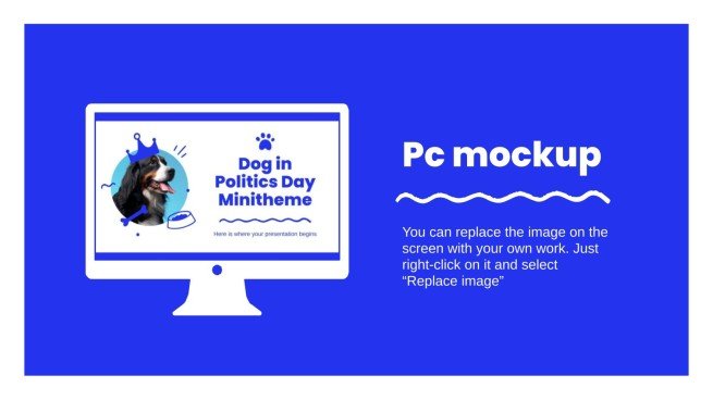 Dogs in Politics Day Minitheme | Google Slides and PowerPoint