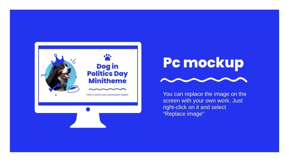 Dogs in Politics Day Minitheme | Google Slides and PowerPoint