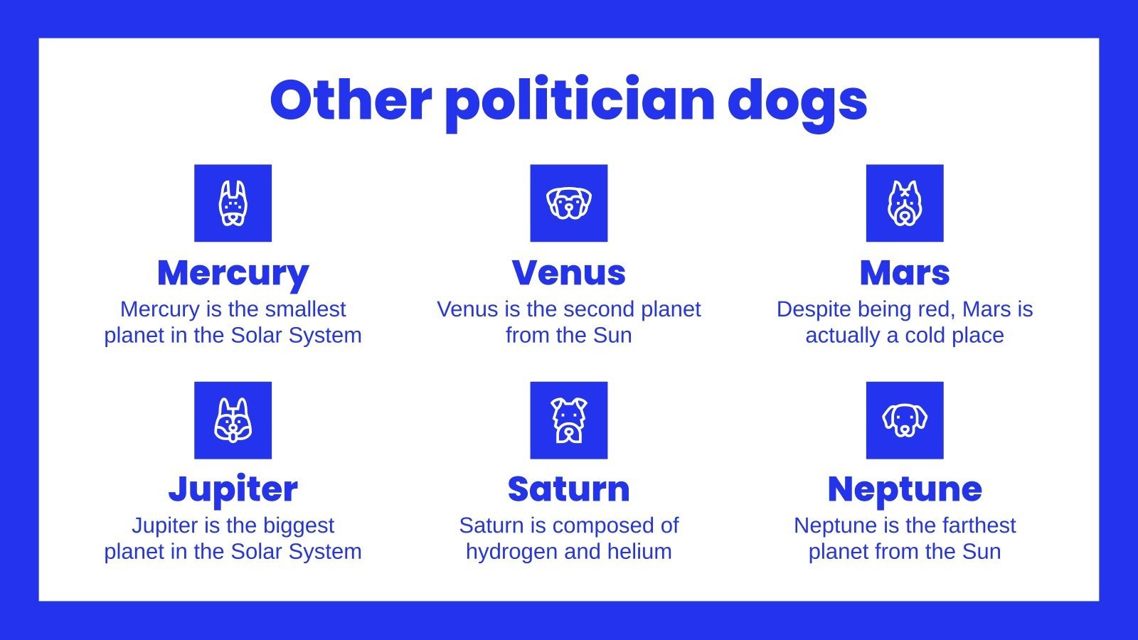 Dogs in Politics Day Minitheme | Google Slides and PowerPoint
