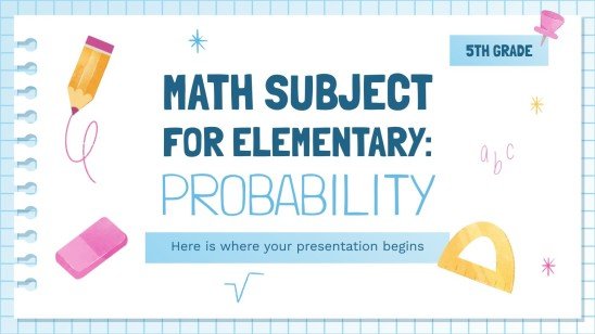 Math for Elementary: Probability | Google Slides & PowerPoint