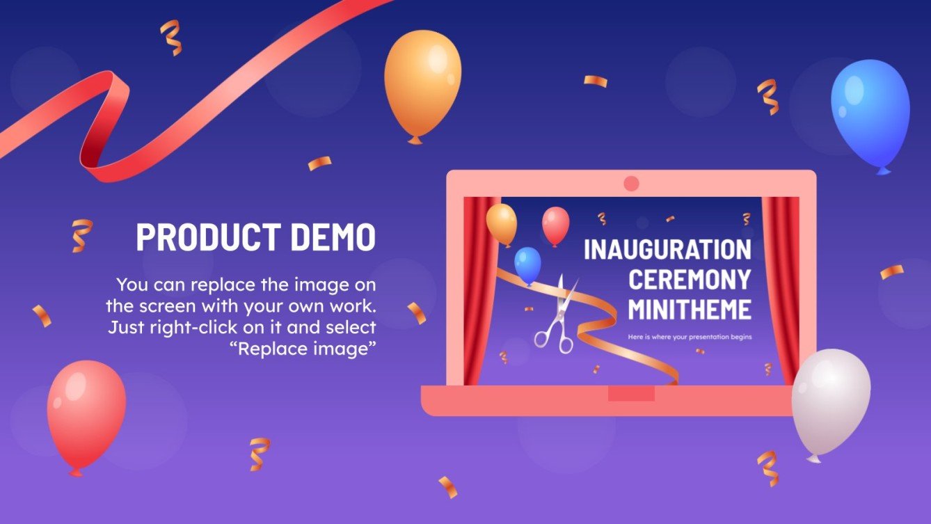 Inauguration Ceremony Minitheme | Google Slides and PowerPoint
