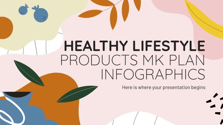 Healthy Lifestyle Products MK Plan Infographics