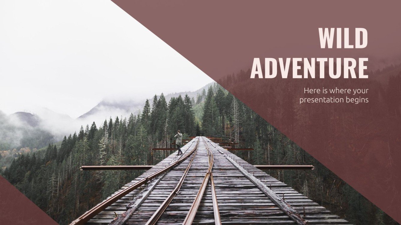 Modèles gratuits Google Slides et PowerPoint rouges