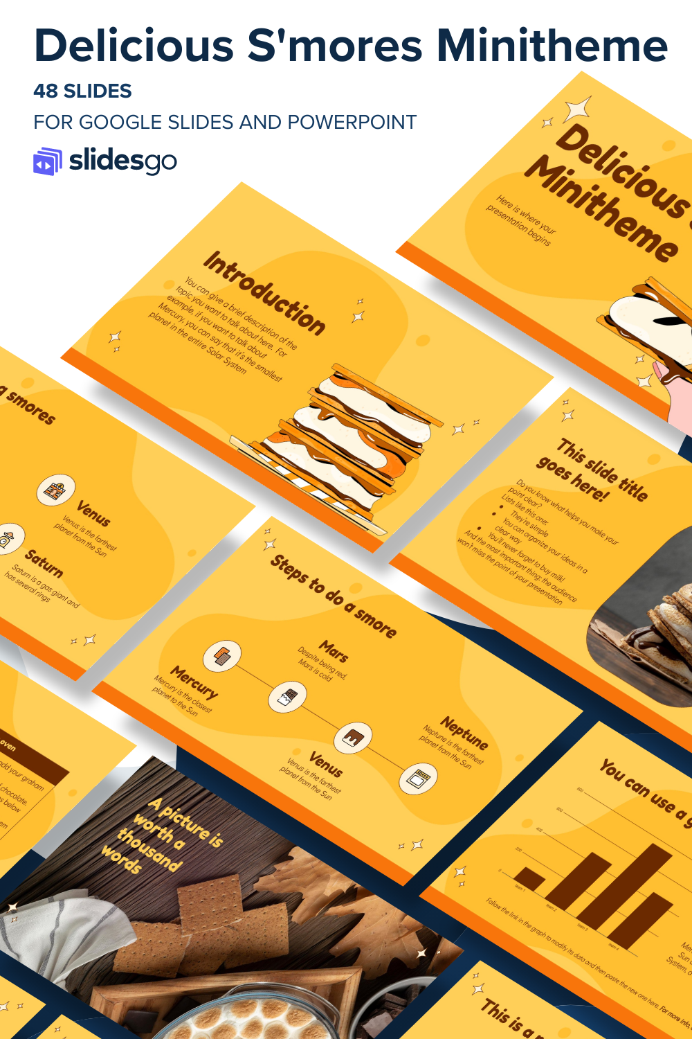 Delicious S'mores Minitheme | Google Slides and PowerPoint