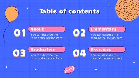 Elementary Graduation Party | Google Slides and PowerPoint