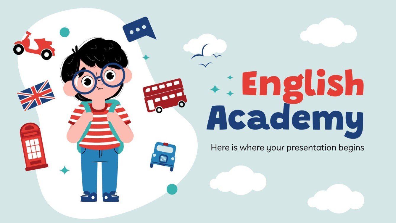 English Academy | Google Slides and PowerPoint