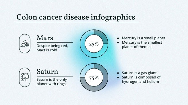 Colon Cancer Disease Infographics | Google Slides & PowerPoint