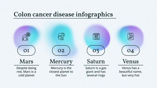 Colon Cancer Disease Infographics | Google Slides & PowerPoint