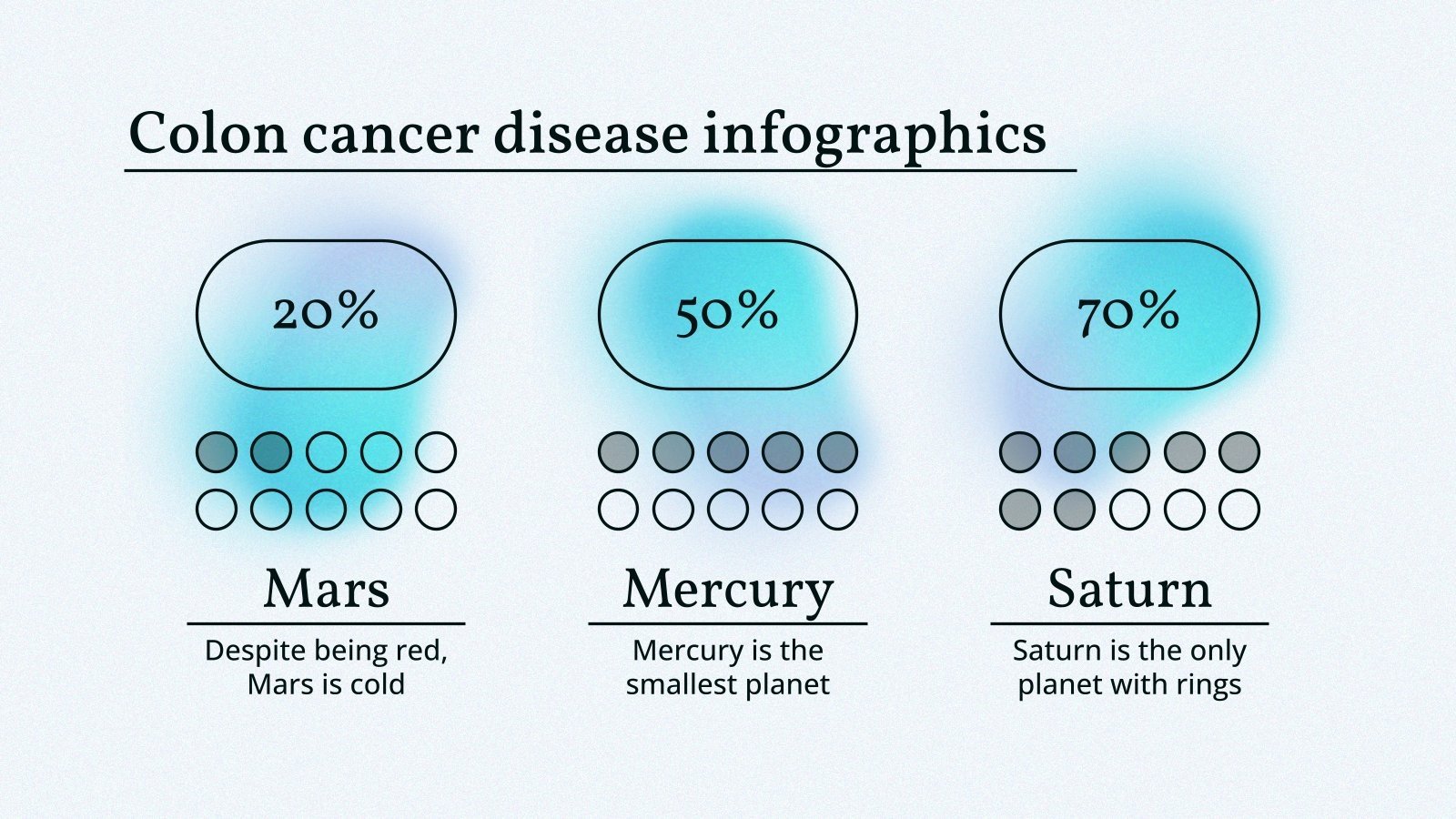 Colon Cancer Disease Infographics | Google Slides & PowerPoint