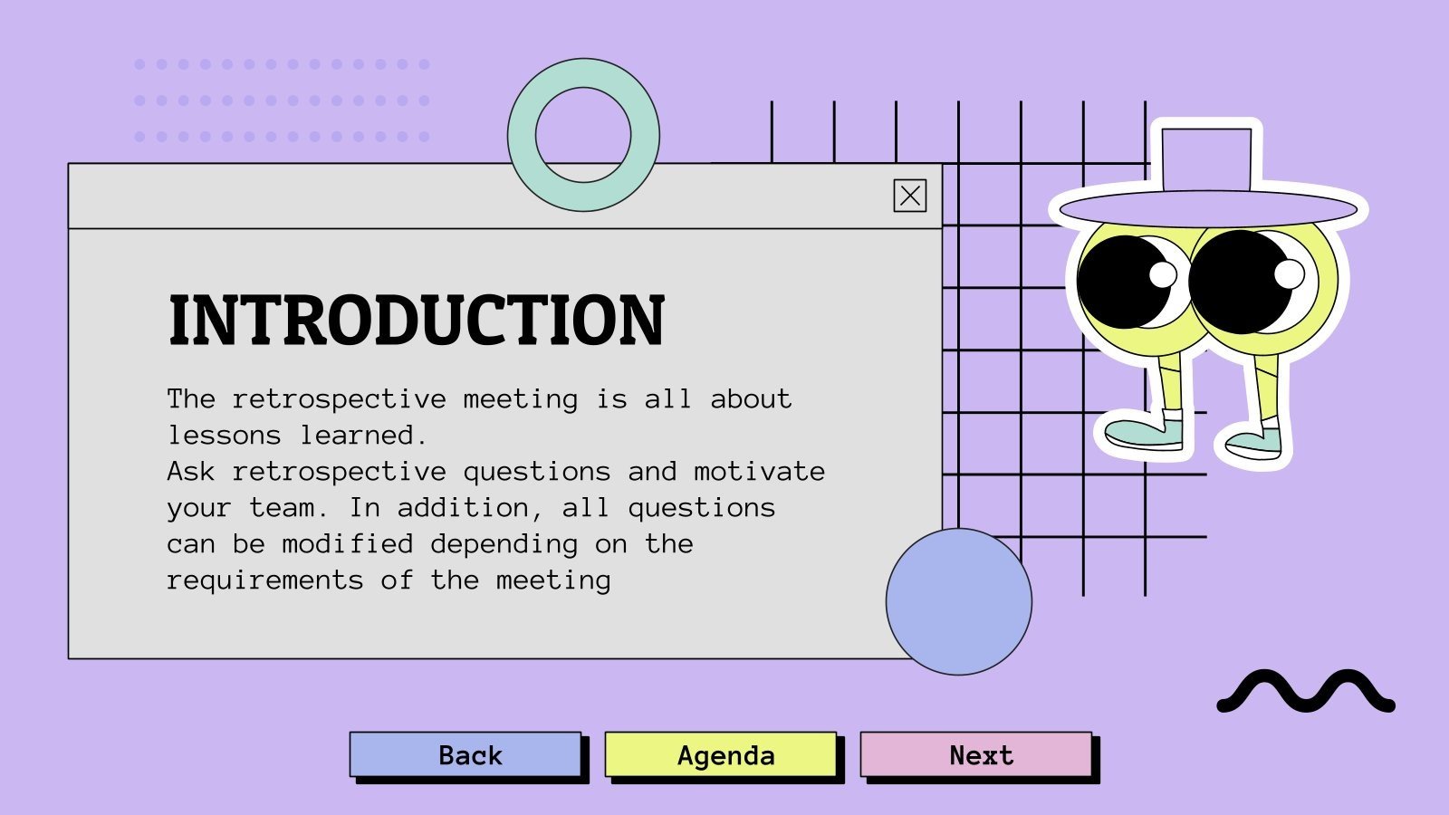Creative Retrospective Meeting | Google Slides & PowerPoint