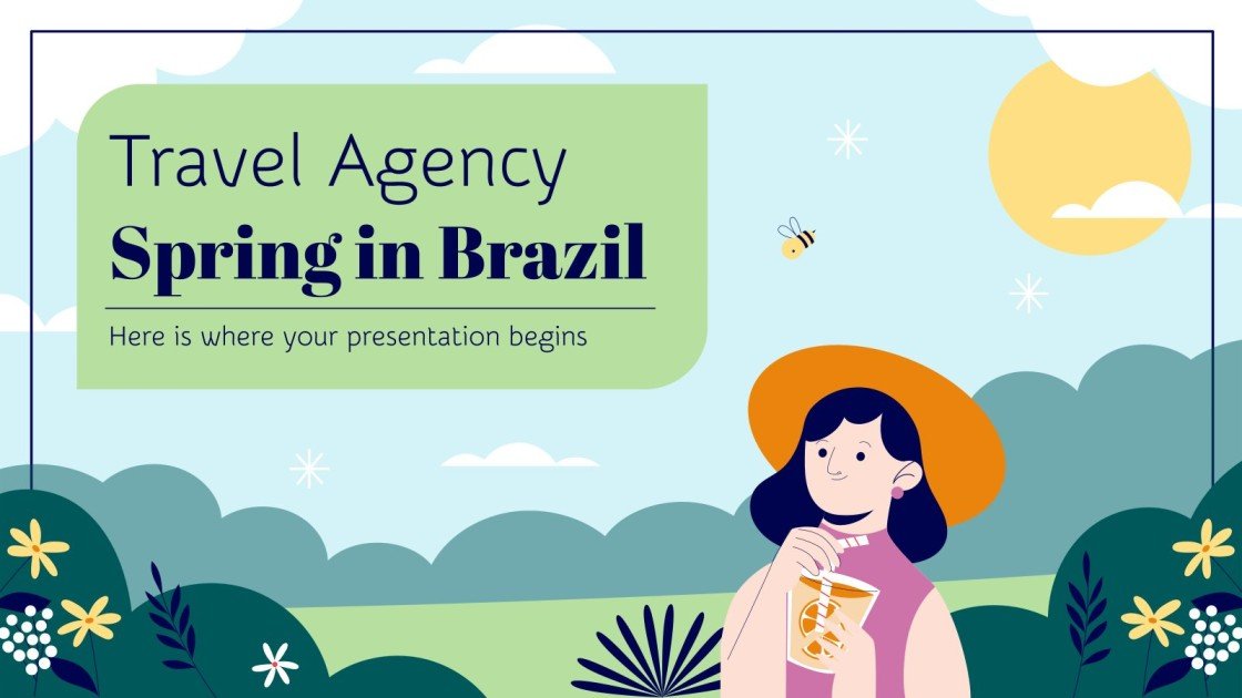 Travel Agency: Spring in Brazil | Google Slides & PowerPoint