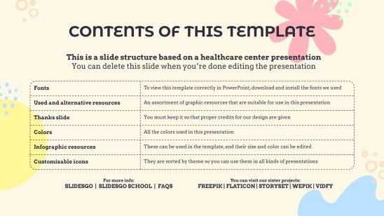 Pastel Colors Healthcare Center | Google Slides & PowerPoint