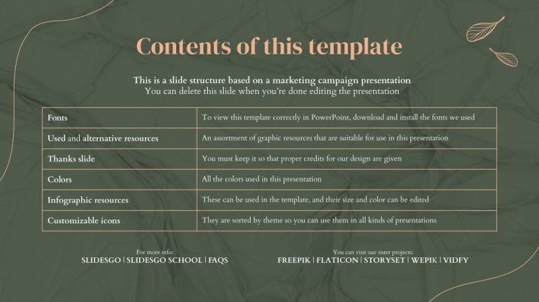 Autumn Fashion Campaign | Google Slides and PowerPoint