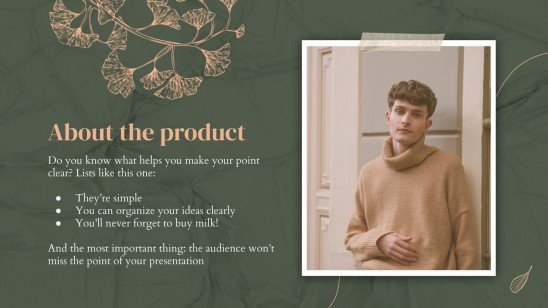 Autumn Fashion Campaign | Google Slides and PowerPoint