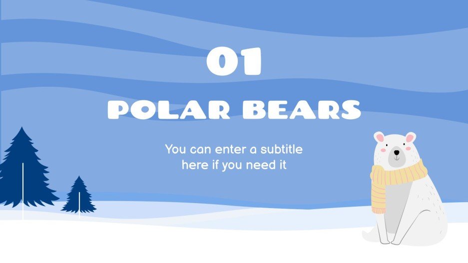 Polar Bears Minitheme | Google Slides and PowerPoint