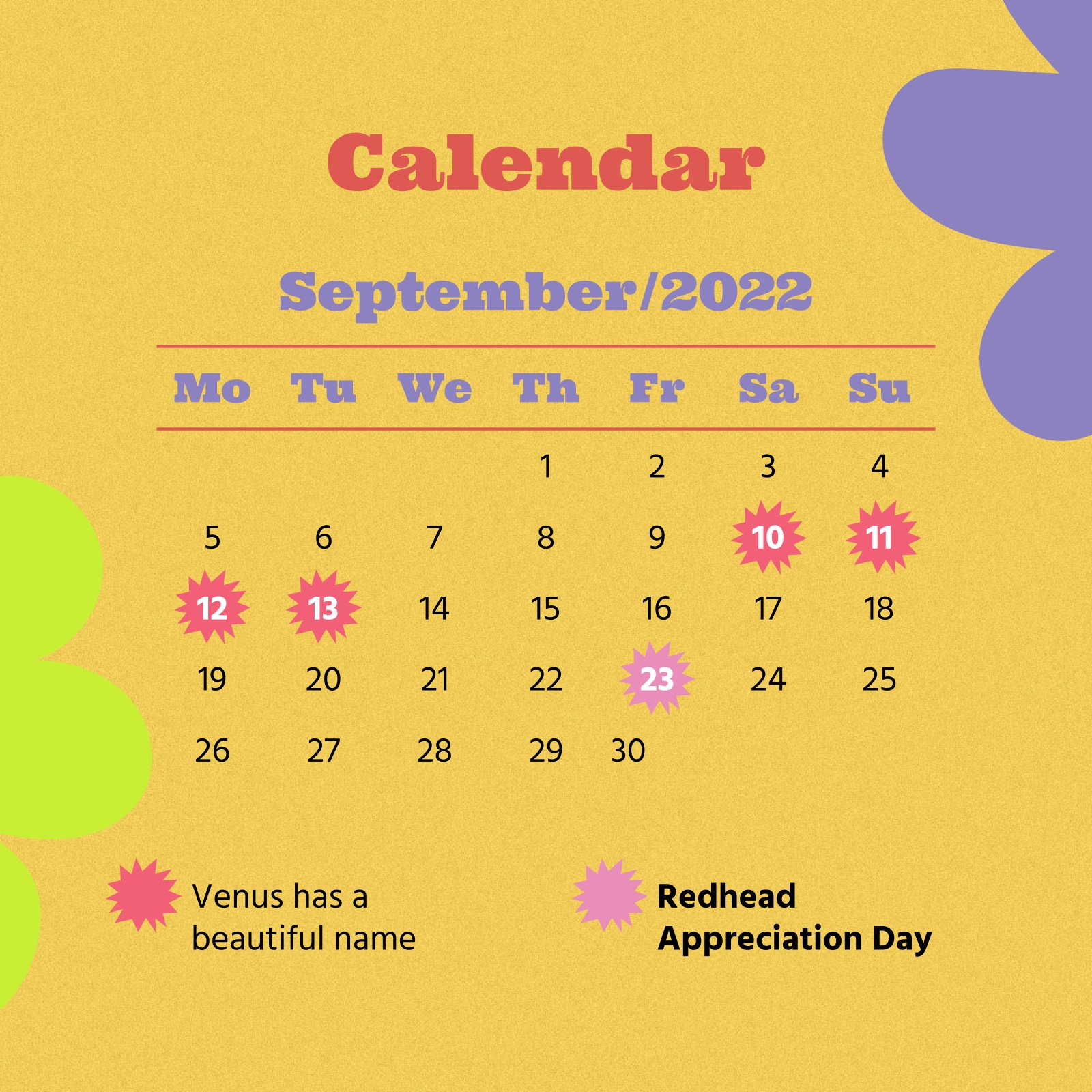 Social Media Redhead Appreciation Day IG Posts | Google Slides