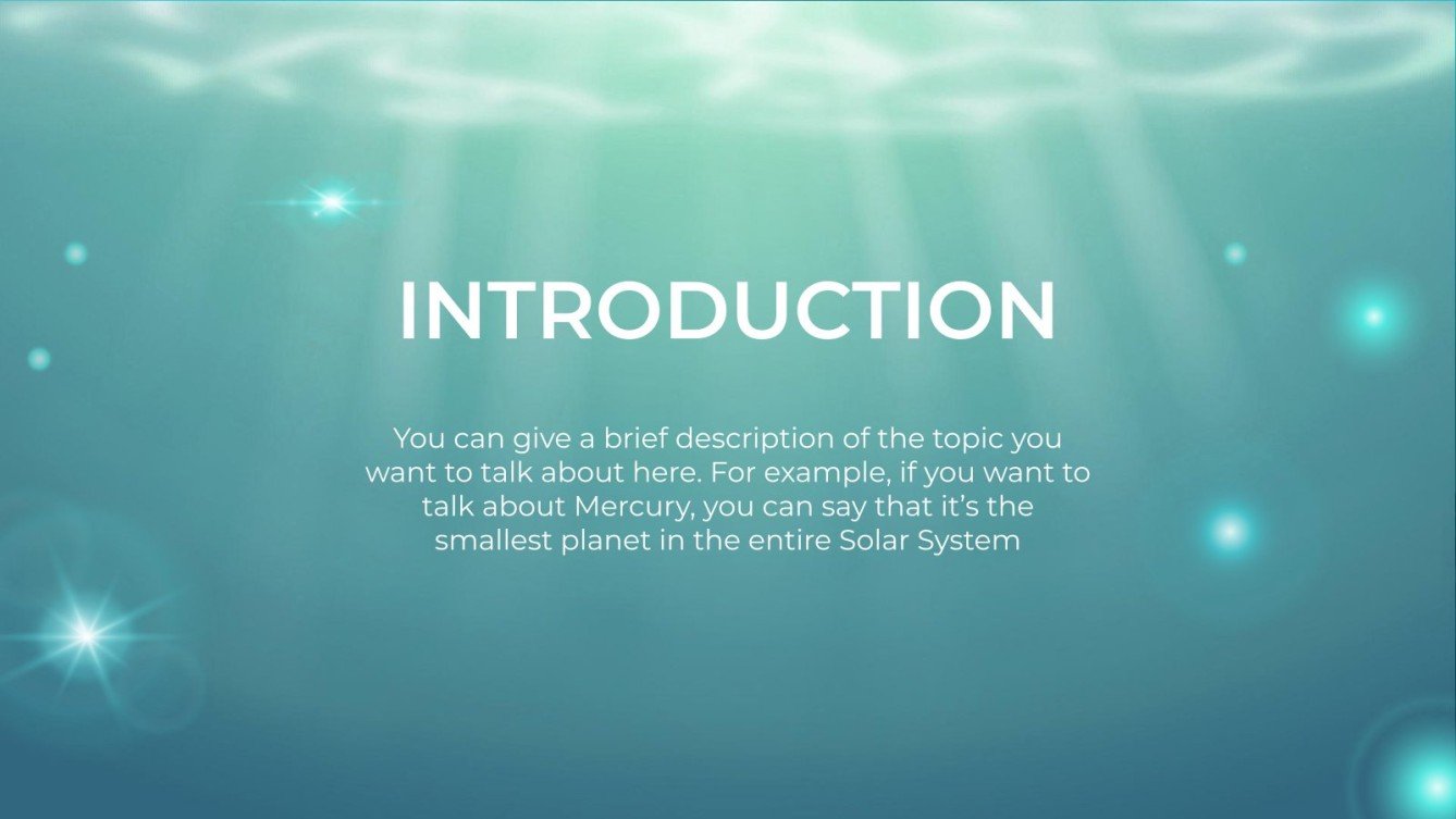 Bioluminescence Style Minitheme | Google Slides & PowerPoint