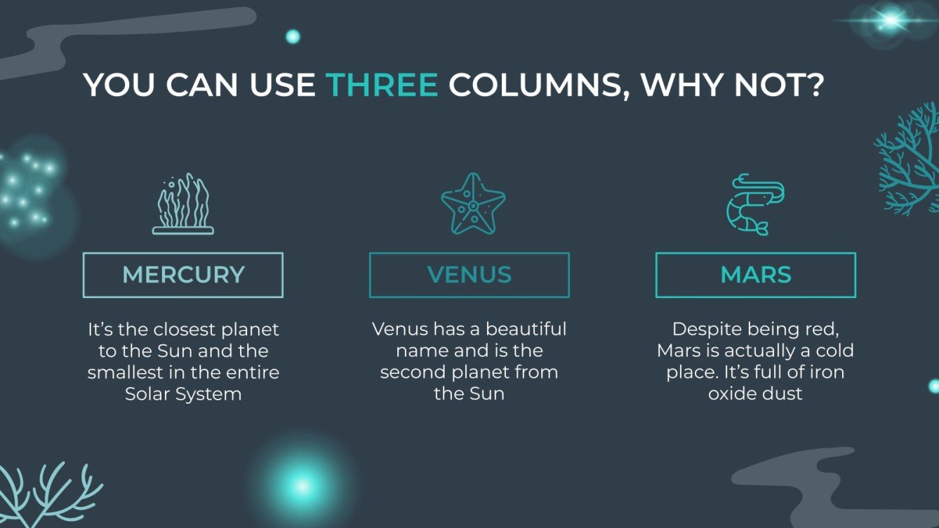 Bioluminescence Style Minitheme | Google Slides & PowerPoint