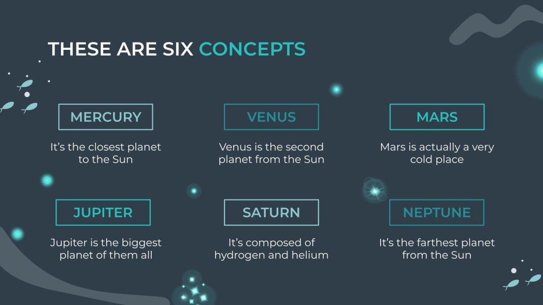 Bioluminescence Style Minitheme | Google Slides & PowerPoint