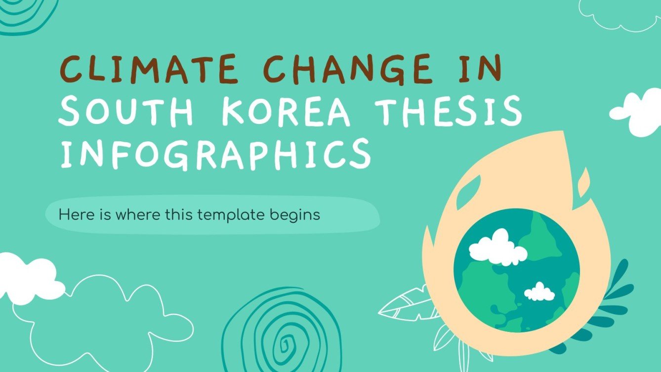 Plantillas de Google Slides y PPT sobre el cambio climático